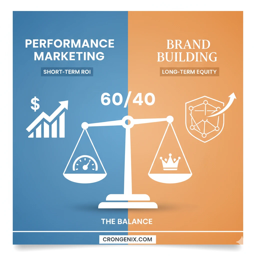 Performance vs. Brand: The 60/40 Rule for Sustainable Growth