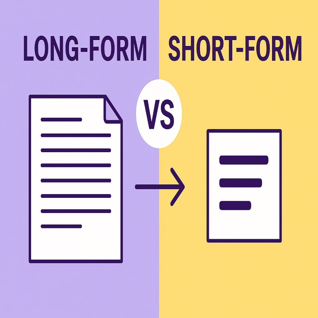Long-Form vs. Short-Form Content: What Works Best in 2025